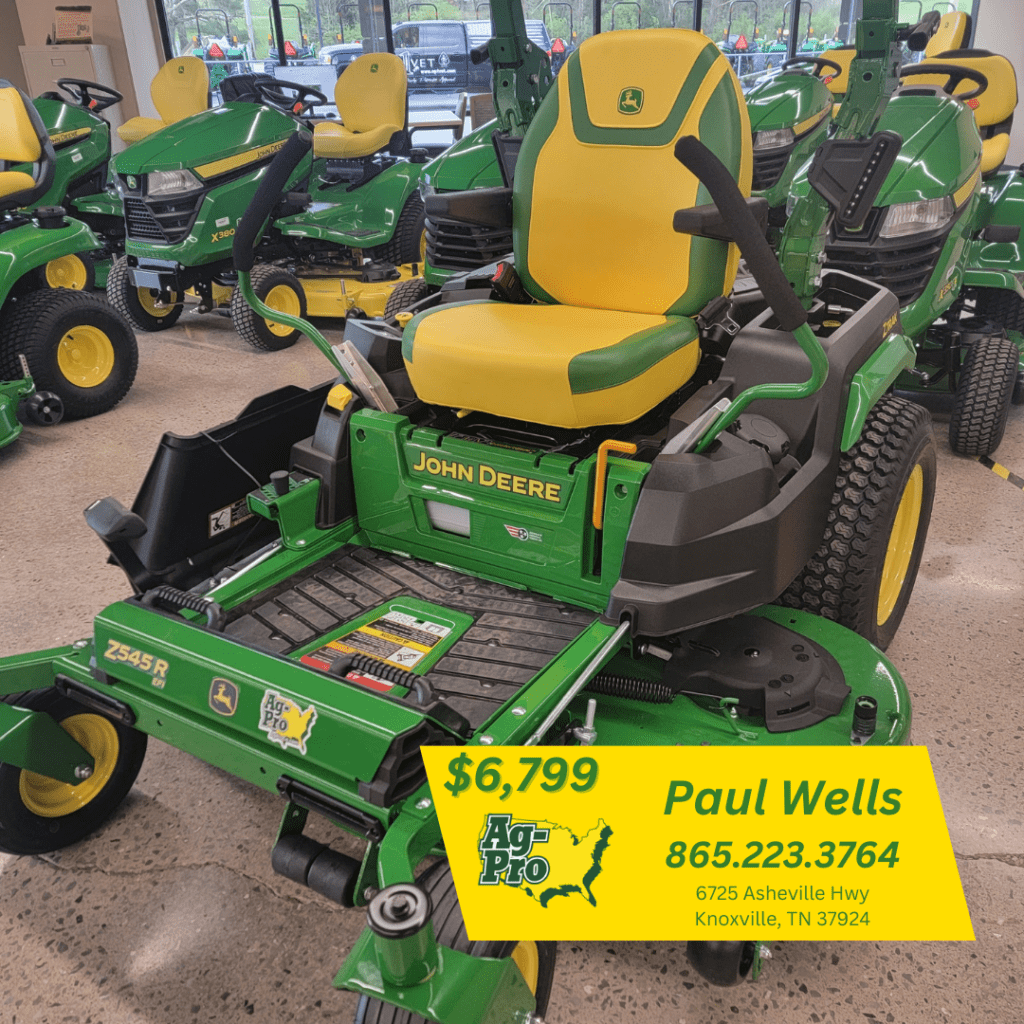 NEW John Deere Z545R Zero-turn Riding Lawn Mower - ProGreen Plus